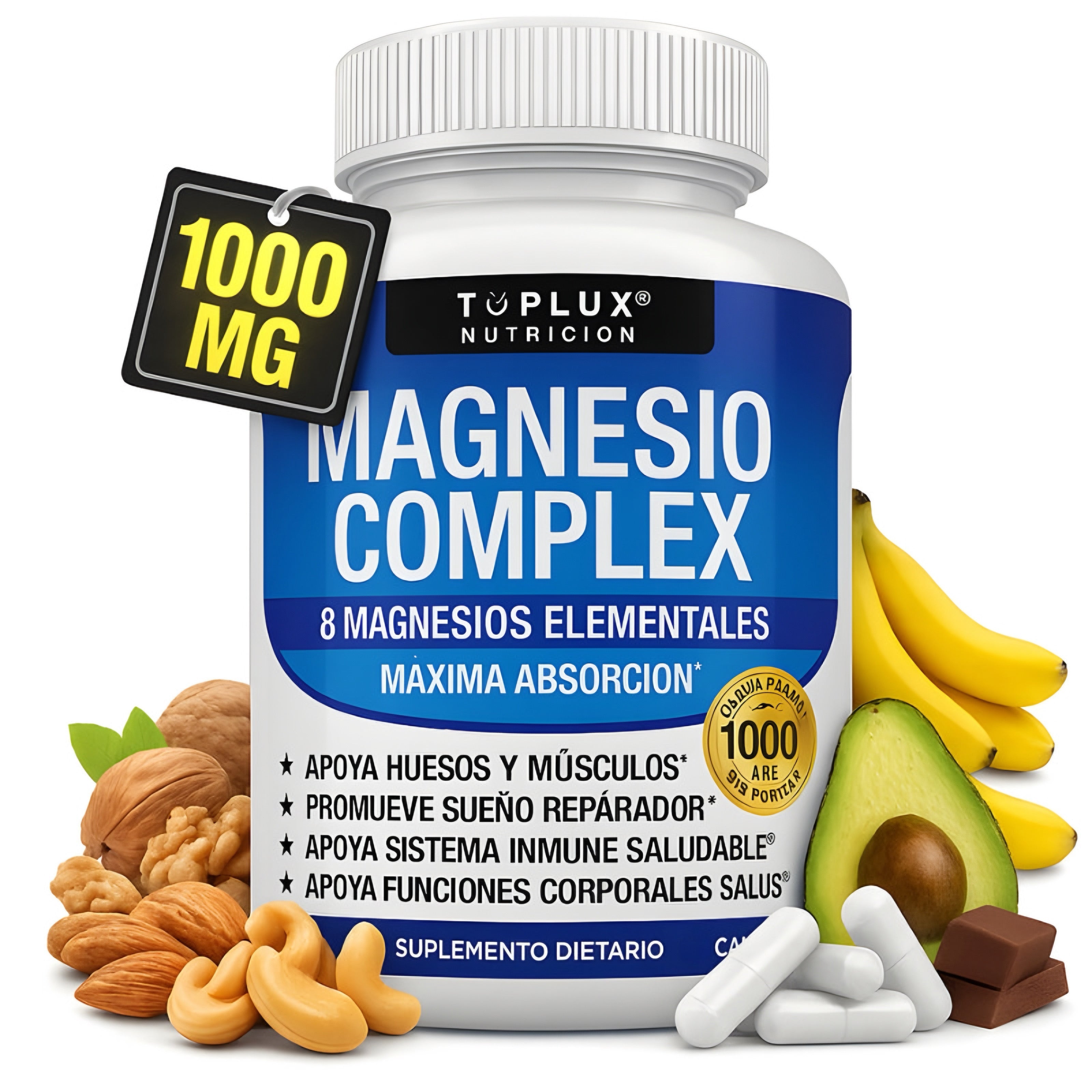 2x1 Magnesio Complex - XL 60 capsulas – Mega Encargo Chile
